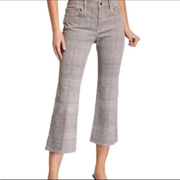 Frame Denim | Jeans | Frame Le Crop Mini Boot Plaid Cropped Ankle Pants ...